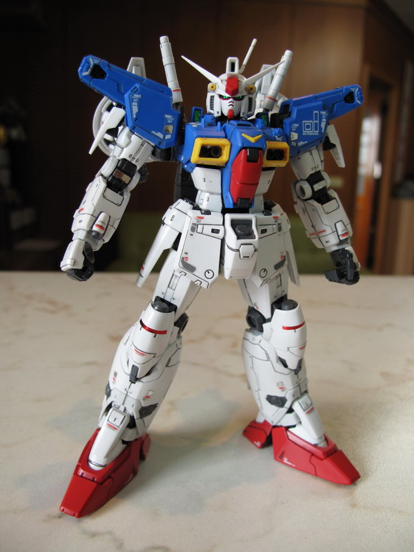 RG Gundam GP-01Fb – 一天到晚作模型的MS翰