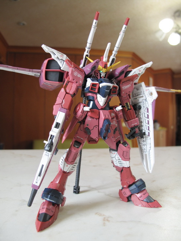 RG Justice Gundam – 一天到晚作模型的MS翰